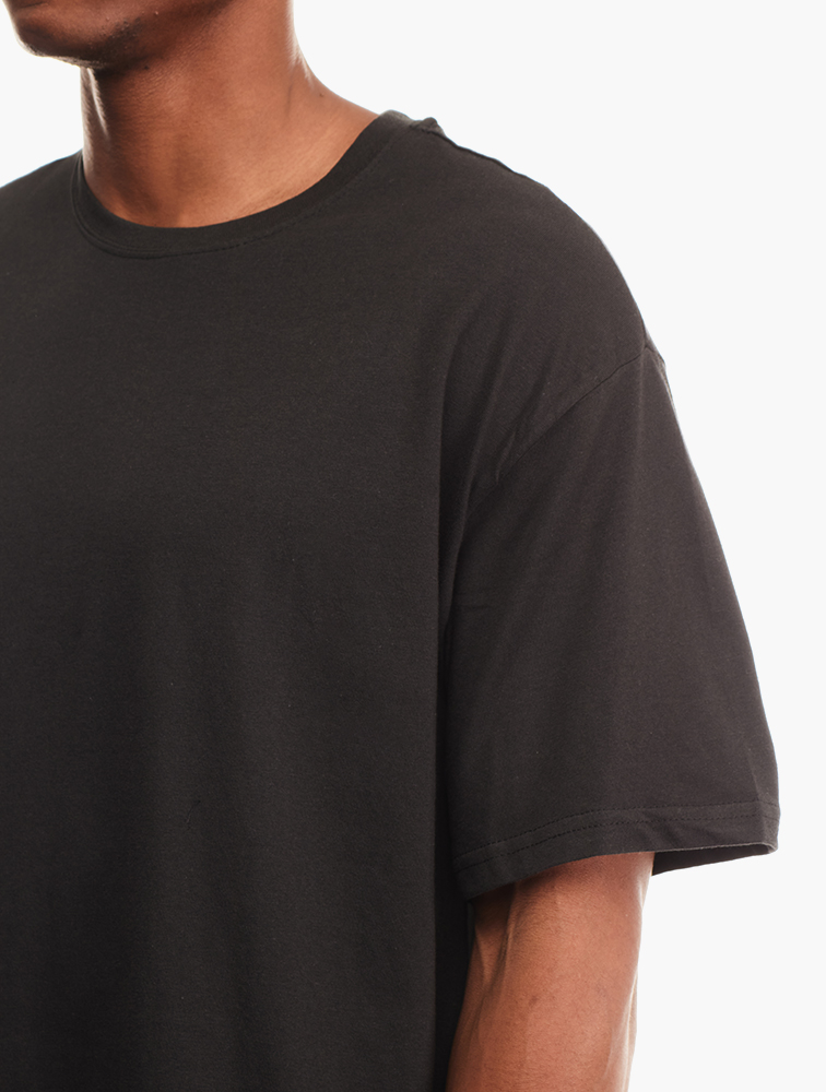 MyRunway | Shop Forever 21 Black Basic Crew Neck Tee for Men from MyRunway.co.za